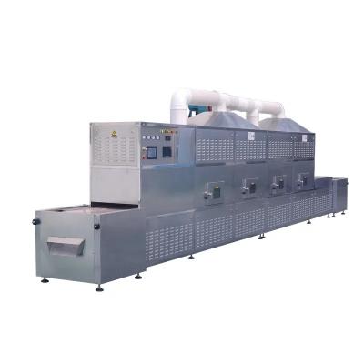 China Stainless Steel Belt Continuous Microwave Dryer Sterilization Conveyor Dryer Machine for sale