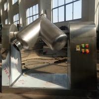 China 1.5-2.2KW V Type Powder Mixer Protein Coffee Milk Powder Mixing Machine for sale