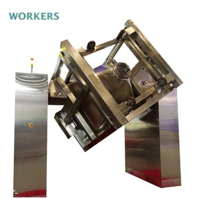 China Pharmaceutical Aseptic Square Cone Mixer Chemical Powder Granule Mixing Machine for sale