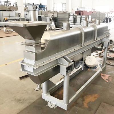 China 0.9m2 To 6.75m2 Vibrating Fluidized Bed Dryer For Jasmine Chrysanthemum Rose for sale