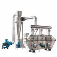 China 100-130kg/H Vibrating Fluidized Bed Dryer Dihydro Ammonia Fluid Bed Granulator for sale