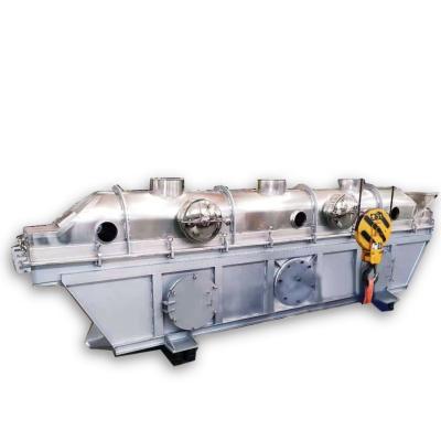 China 3*0.3M Vibratory Fluid Bed Dryer Magnesium Sulfate Borax Continuous Dryer for sale