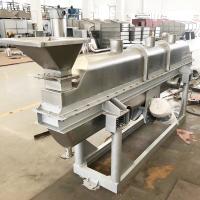 China Stainless Steel Breadcrumb Vibrating Fluidized Bed Dryer In Food Industry for sale