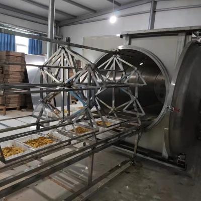 China 2450MHz Tropical Fruit Microwave Vacuum Dryer Industrial Tray Drying Oven for sale