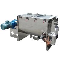 China 11KW Stainless Steel Double Ribbon Blender 1000L Horizontal Mixer Machine for sale