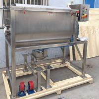 China OEM 3000L Horizontal Ribbon Mixer Stainless Steel Double Helical Ribbon Blender for sale