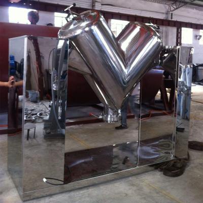 China 304 Stainless Steel V Type Mixer Chemical Pharmaceutical Powder Blender for sale