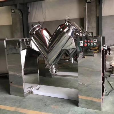China SUS304 V Type Powder Mixer Seasoning Granules Mixing Machine for sale