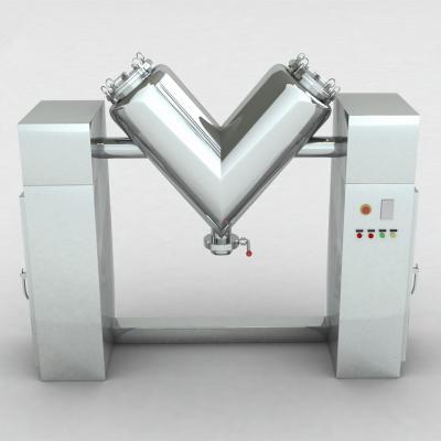China 0.1m3 To 3m3 V Type Powder Mixer Chemical Medicine Blender for sale