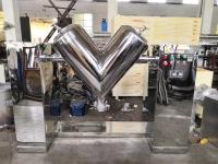 China Dust Free SUS304 Amino Acid V Type Powder Mixer For Foodstuffs Industry for sale