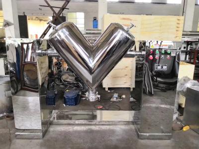 China Dust Free SUS304 Amino Acid V Type Powder Mixer For Foodstuffs Industry for sale