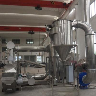 China Herbal Medicine Vibratory Fluidized Bed Dryer Lotus Root Powder Yeast Dryer Machine for sale