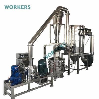 China 46kW Superfine Grinding Machine Commercial Spice Grinder Hammer Mill Pulverizer for sale