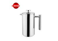 China 8 Cup Double Wall French Press Coffee Makers Home Office French Press 51 Oz Etching logo for sale