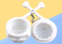 China 100% Food Grade Skeleton Skull Shape Tea Bag Strainer / Unique One Cup Tea Infuser for sale