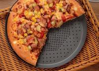 China 6.5~ 16 Inch Aluminum Pizza Pan Non Stick Round 1.6mm Thick Free Samples for sale