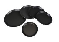 China Alumilite Method Pizza Baking Tools Round Pizza Aluminum Plate Pan 1.0mm for sale