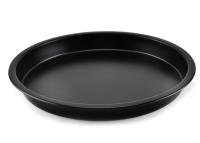 China 1.6mm Round Aluminum Non Stick Thickened Deep Plate Pizza Pan Pizza Baking Tools With Scale for sale