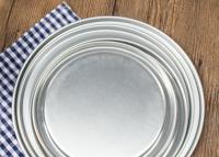China 6/7/8/9/10/12 Inch Non Stick Thickened Round Aluminum Pizza Pans 1.0mm Thickness for sale