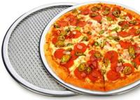 China Food Grade 40cm​ Pizza Baking Tools Aluminum Pizza Pan 16 Inch for sale