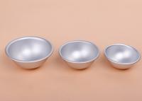 China Creative 3D Aluminum Hemisphere Tin Cake Baking Tool Half Ball Sphere Bath Bomb Cake Pan for sale