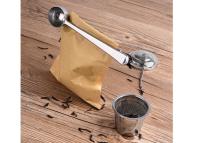 China 6.5cm/5cm/4.5cm Stainless Steel Basket Tea Strainer With Tray Replacement Tea Infuser Basket for sale