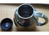 China Stainless Steel Airline Hand Press Coffee Maker Pot SGS/FDA SS304 for sale