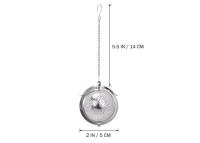 China Food Grade Spice Infuser Ball Stew Meat Soup Halogen Stainless Steel Cooking Infuser for sale