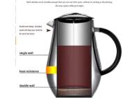 China Double Wall Tea French Press Coffee Pot SS304 1000ml 51 Oz French Press for sale