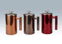 China 27oz/34oz French Press Coffee Plunger  TEA / COFFEE Cafetiere Double Wall for sale