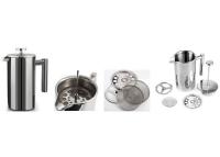 China Eco Friendly Coffee & Tea French Press Pot Sets Stainless Steel Teapot 1000ml/1500ml for sale