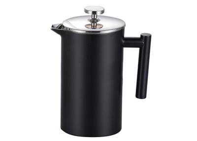 China Double Walled Cafetiere 8 Cup Metal French Press Stainless Steel Coffee Maker for sale