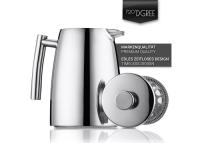 China 17 Ounce 500ml 4 Cups French Press Coffee Pot Double Wall Hand Press Coffee Maker for sale