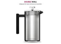 China U-Bond 12 Cup Double Walled Stainless Steel Cafetiere French Press Coffee Makers 51oz for sale