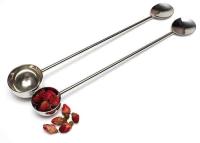 China LFGB Stainless Steel Coffee Measuring Spoon Long Handle Coffee Scoop for sale