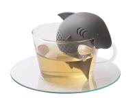 China Dolphin Silicone Loose Leaf Tea Infuser Strainer 20g Animal Tea Infusers for sale