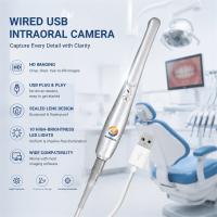 China HD USB Intraoral Camera Dental Oral Endoscope with 10 LED Lights, Plug and Play, High Resolution Imaging for Dental Clinic and Home Use, Compatible with Windows for sale
