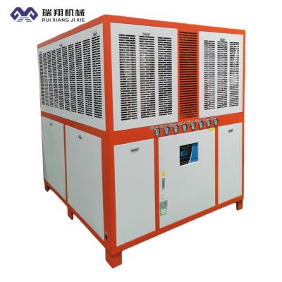 China 125HP Air Cooled Industrial Chiller 3 Phase With High Efficiency for sale