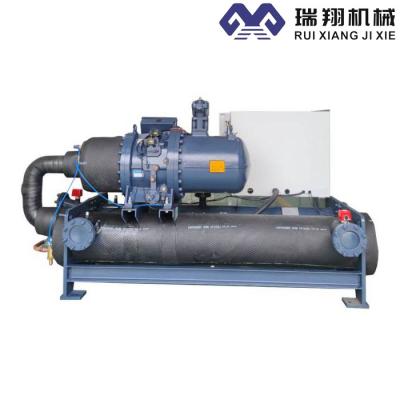 China 200HP Water Cooled Screw Chiller Industrial System For Plastic Molding Chemical Processing for sale