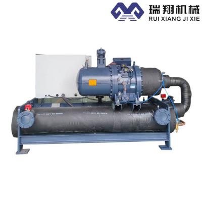 China 100hp R134a Screw Refrigeration Water Chiller Water Cooled Chiller Condenser for sale