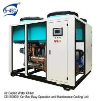 China Ambient Temperature Range 5-45C Air Cooled Water Chiller CE ISO9001 Certified Easy Operation and Maintenance Cooling Unit for sale