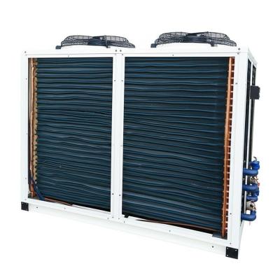 China Fin And Tube Condenser Type Air Cooled Water Chiller with 075KW Pump Power CE ISO9001 Certified Offering and Durable Cooling Performance for sale