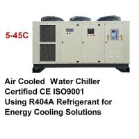 China Ambient Temperature Range 5-45C Air Cooled Water Chiller Certified CE ISO9001 Using R404A Refrigerant for Energy Cooling Solutions for sale