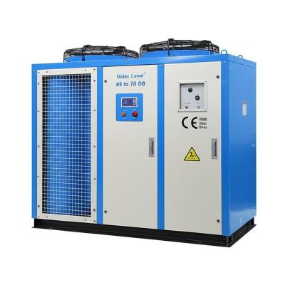 China Noise Level 65 to 75 DB Air Cooled Water Chiller CE ISO9001 Certified Featuring 0.75KW Pump Power Ideal for Precise Temperature Control for sale