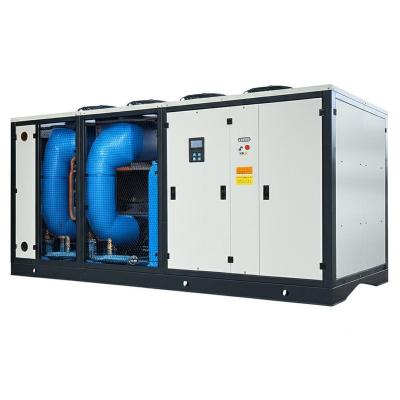 China Input Power 318KW Air Cooled Water Chiller 380V 3Ph 50Hz Commercial Water Cooling Solution Pump Power 075KW for sale