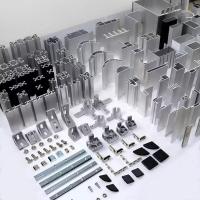 China V T Slot Extrusion Aluminum Profile 8080 6063 Alloy Frame Industrial Custom for sale