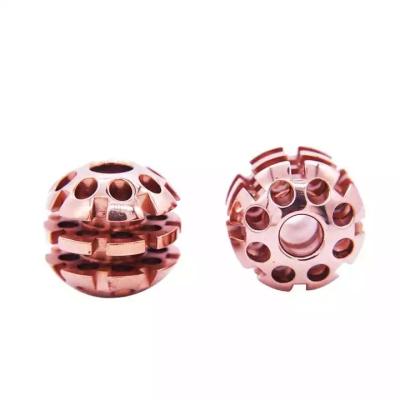 China Anodized Aluminum CNC Miling Parts OEM Titanium Brass Copper Custom CNC Metal Machining for sale