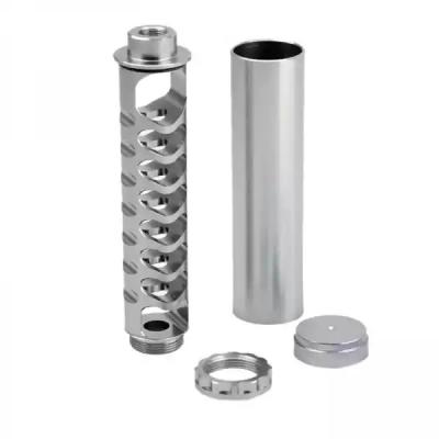 China Titanium Fuel Filter Custom CNC Turning Machining Fuel Filter Tubes Precision for sale
