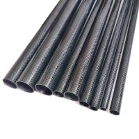 China Custom 3k Twill Weave Mould Carbon Fibre Hexagonal Oval Octagonal Tube for sale