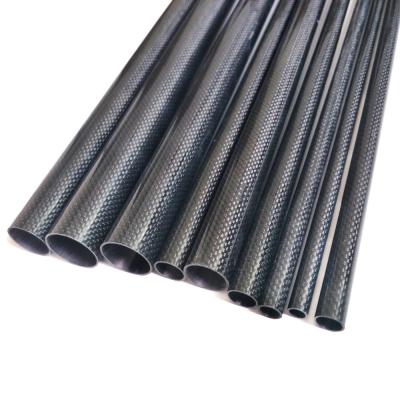China Custom 3k Twill Weave Mould Carbon Fibre Hexagonal Oval Octagonal Tube for sale